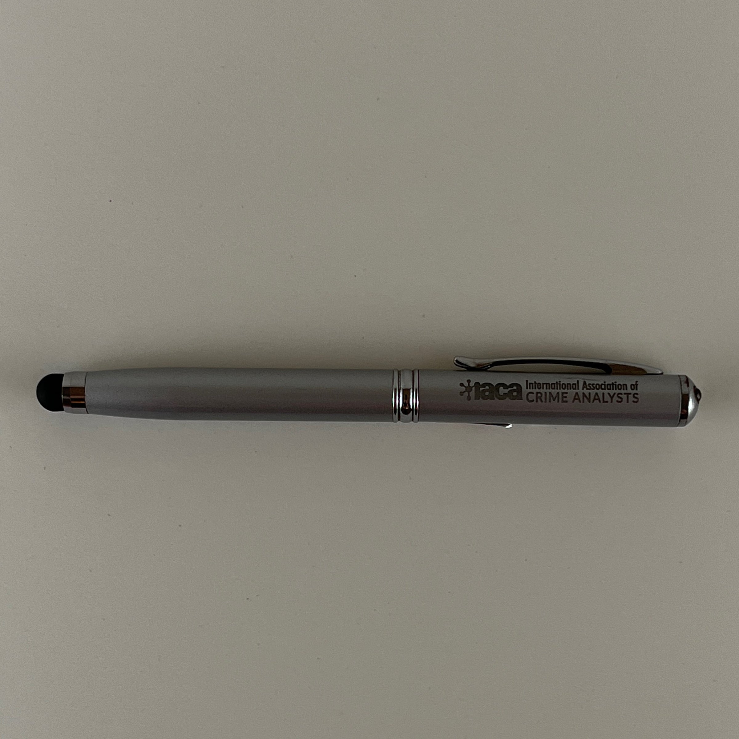 Pen: Laser pointer / stylus / flashlight